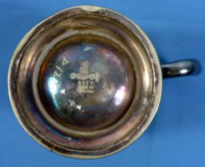 Royal Navy HMS Ceres 1948 SilverplateTankard – Griffin Militaria