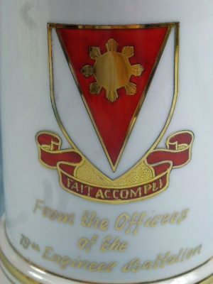 Army 79th Engineer Battalion Presentation Stein – Griffin Militaria
