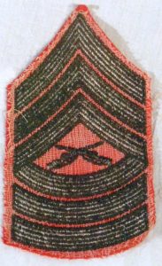 Post WWII Marine Corps Master Sergeant Chevron – Griffin Militaria