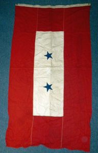 WWII Blue Service Star Flag 3 Feet by 5 Feet – Griffin Militaria
