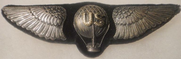 Rare WWI Military Aeronaut Wing / Dan Dunham – Griffin Militaria