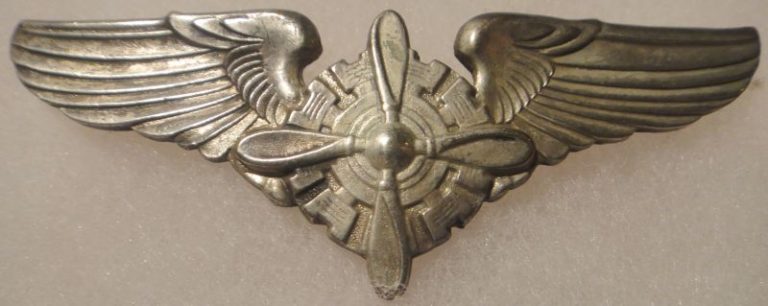 WWII Flight Engineer Wing – Griffin Militaria