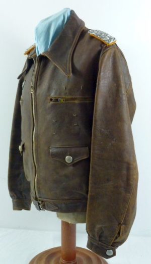 Luftwaffe Fighter Pilot Leather Flight Jacket – Griffin Militaria