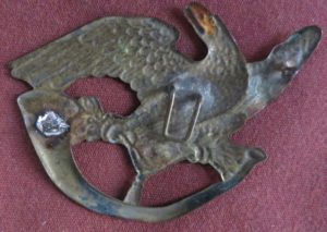 1817 Pattern Rifle Regiment Cap Plate – Griffin Militaria