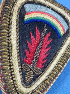 SHAEF Supreme Allied Headquarters Embroidered Badge – Griffin Militaria
