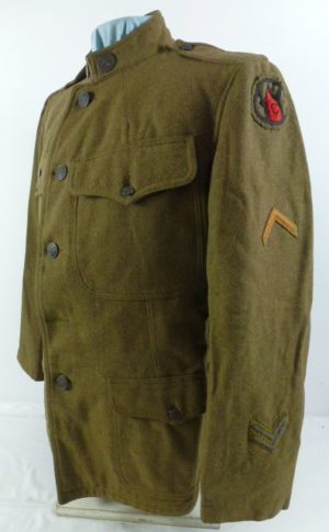 Named 89th Division Uniform, Helmet and Document Group – Griffin Militaria