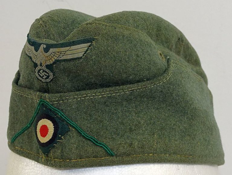 WWII German Army Jager / Mountain Troops EM/NCO Overseas Cap – Griffin ...