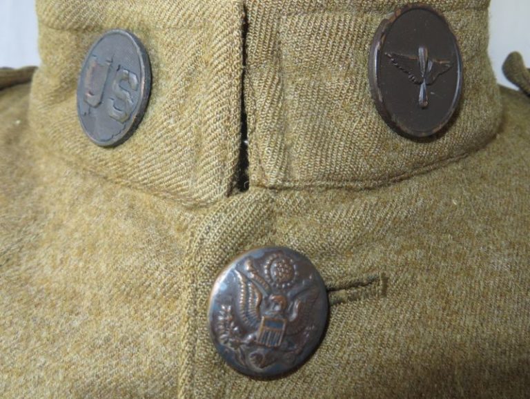 Identified WWI 657th Aero Squadron Tunic – Griffin Militaria