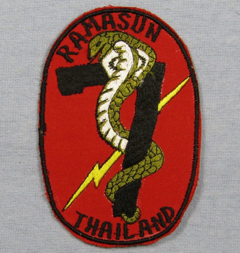 Thai-Made 7th Radio Research Field Station Ramasun Thailand Patch ...