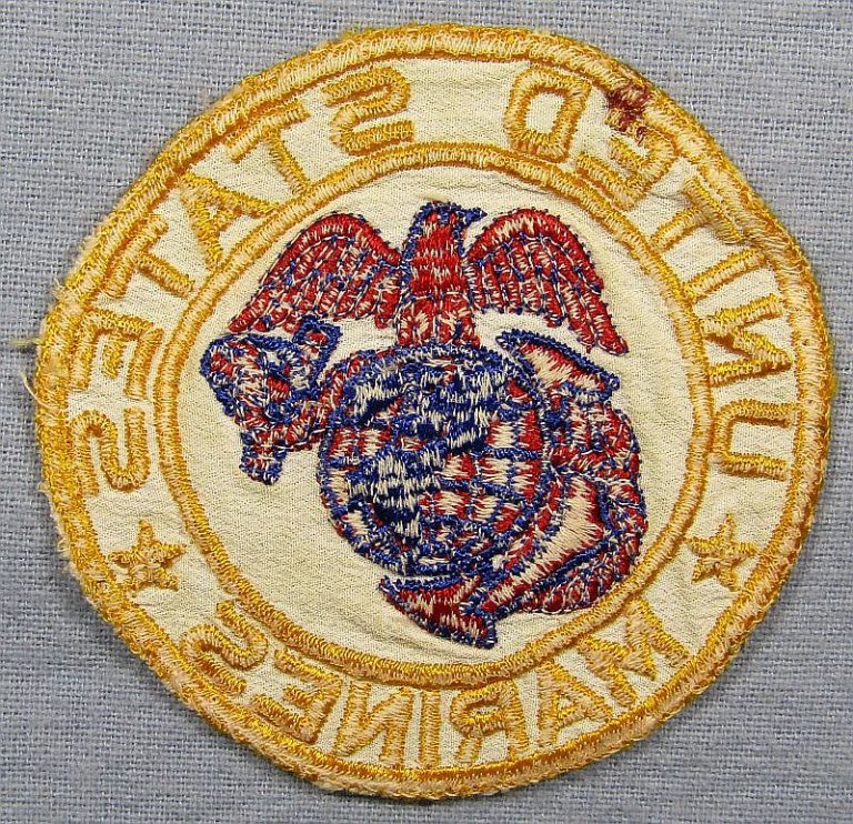 WWII United States Marines Patch – Griffin Militaria