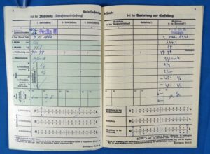 Large WWII Kriegsmarine Document Group of a One-Quarter Jewish ...