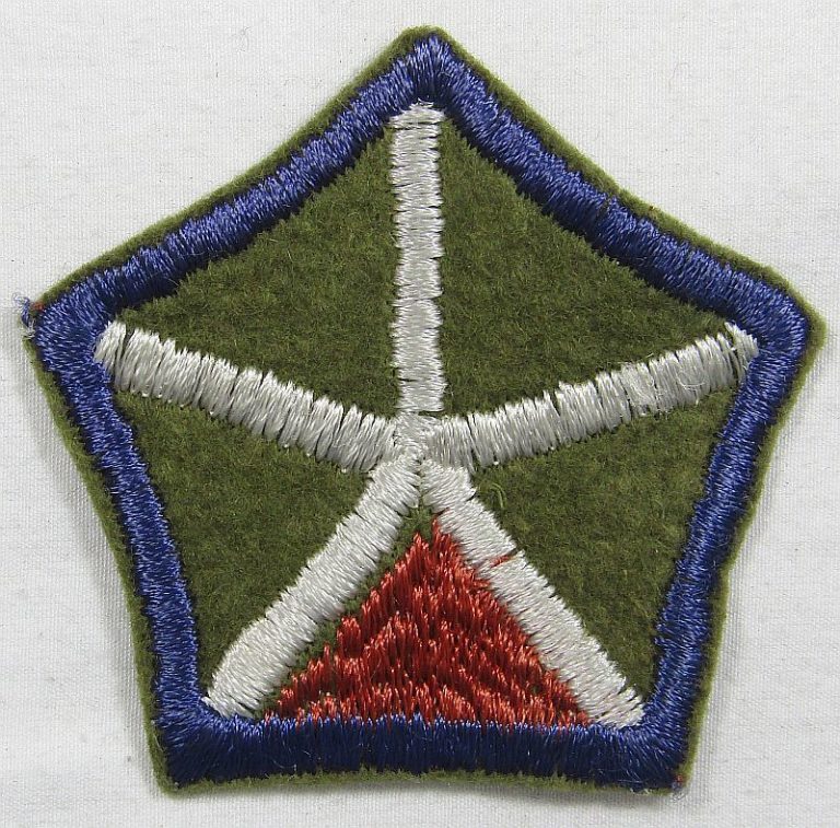 WWI US Army V Corps Artillery Patch – Griffin Militaria