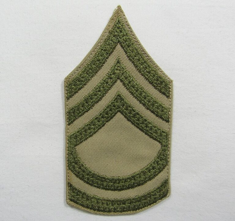WWII US Army Sergeant First Class Chevron – Griffin Militaria
