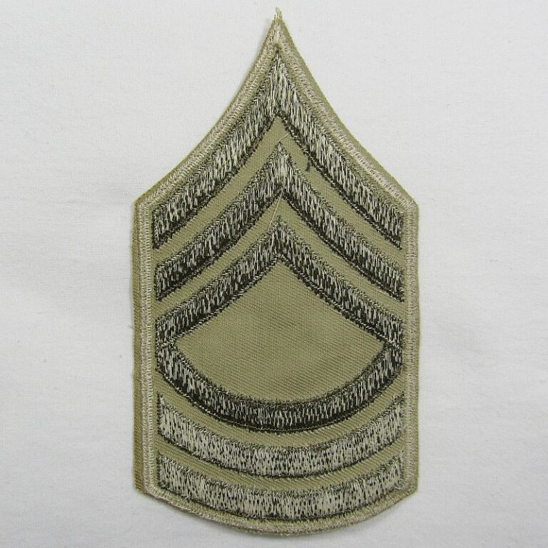 WWII US Army Master Sergeant Chevron – Griffin Militaria