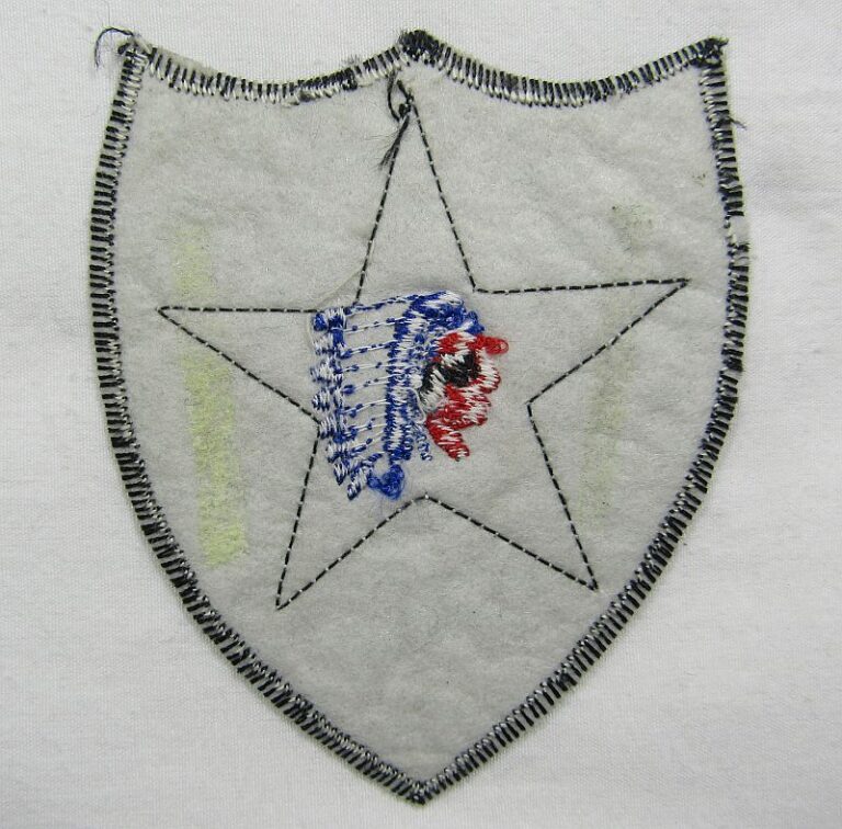 Vinyl 2nd Infantry Division Patch – Griffin Militaria