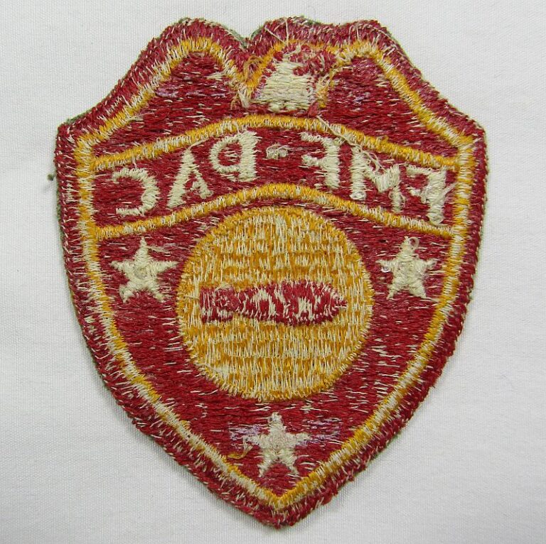 WWII USMC FMF-PAC Bomb Disposal Patch – Griffin Militaria