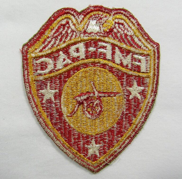 WWII USMC FMF-PAC Artillery Patch – Griffin Militaria