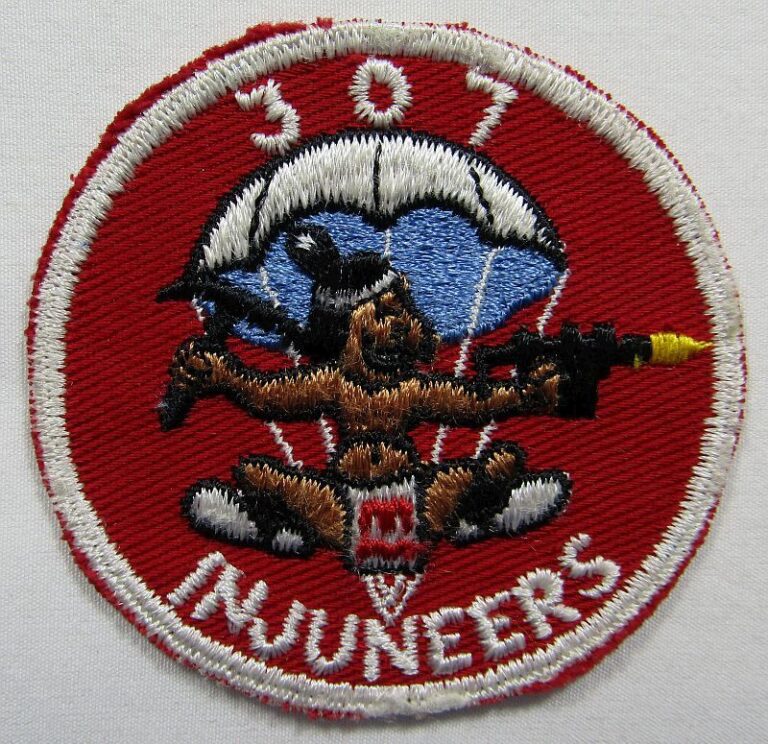 307th Airborne Engineer Battalion Patch – Griffin Militaria