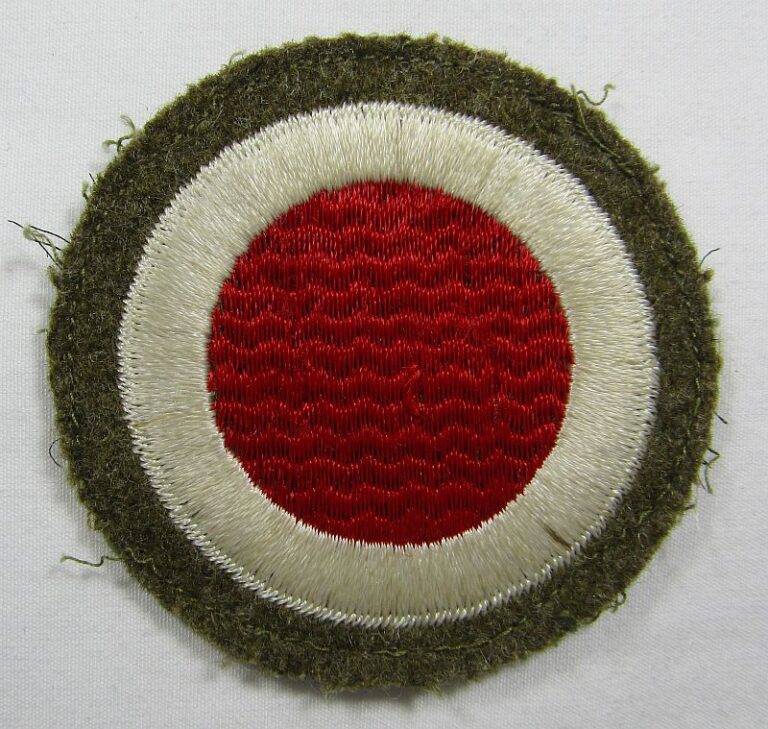 Interwar 37th Infantry Division Patch on Wool – Griffin Militaria