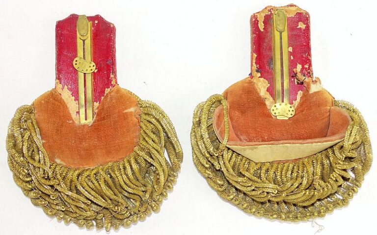 Civil War Artillery Officer Dress Epaulettes – Griffin Militaria