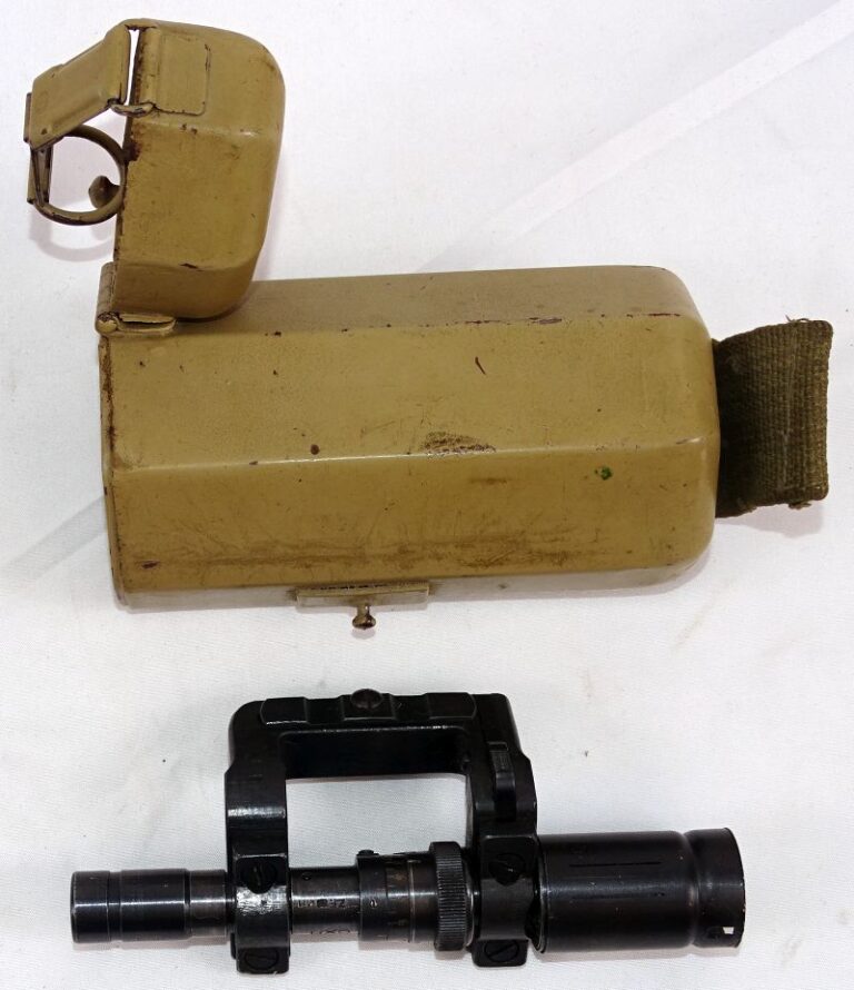 Cased WWII German ZF-41 Sniper Scope by Emil Busch A.-G – Griffin Militaria