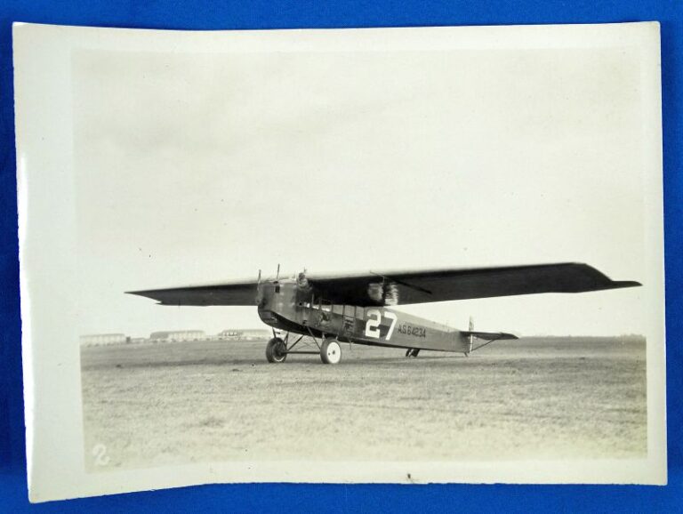 Group of 10 1920’s US Military Aircraft Photographs – Griffin Militaria