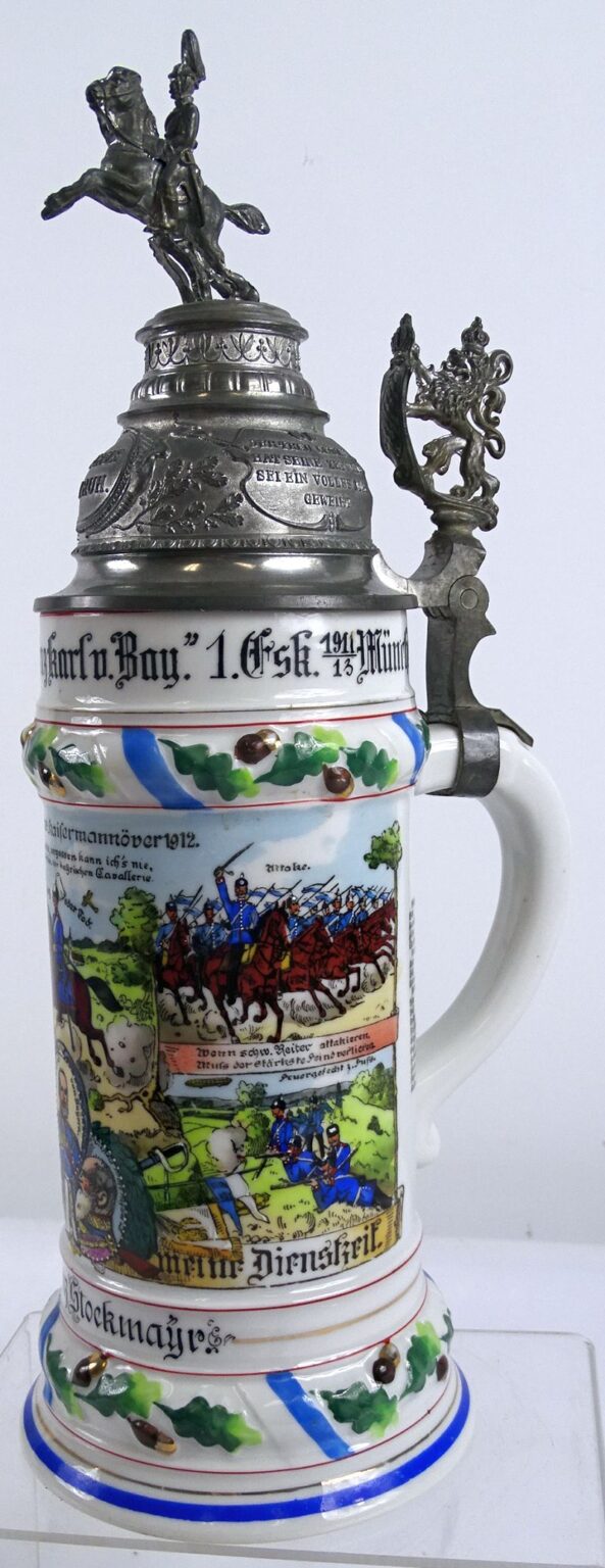 Named Imperial German 1st Royal Bavarian Heavy Cavalry “Prince Charles ...