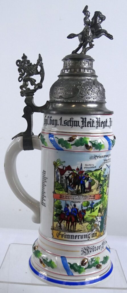 Named Imperial German 1st Royal Bavarian Heavy Cavalry “Prince Charles ...