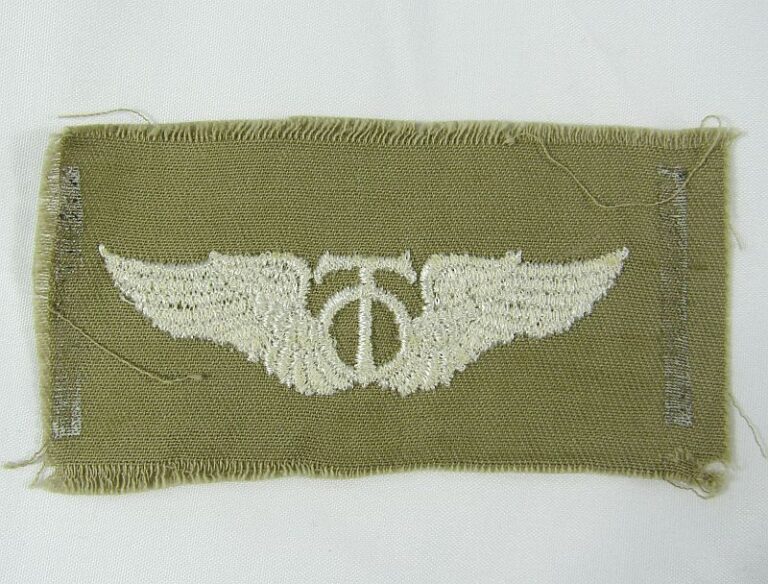 WWII Cloth Technical Observer Wing – Griffin Militaria