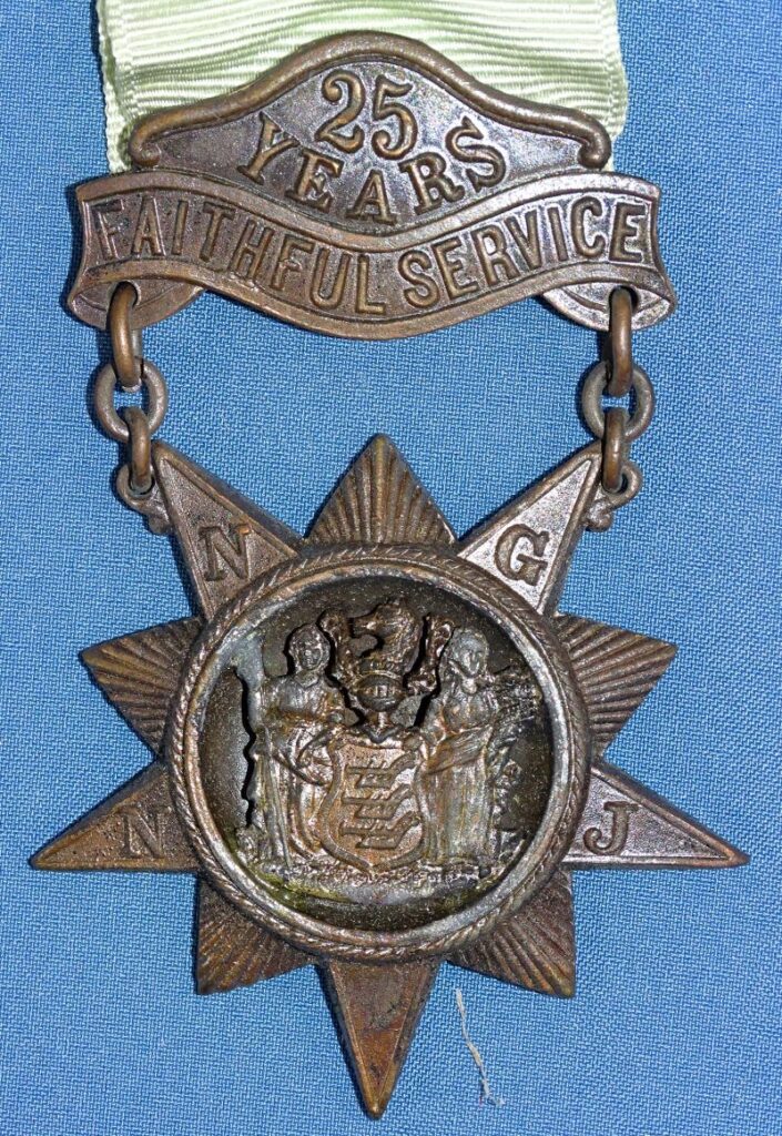 New Jersey National Guard 25 Year Service Medal – Griffin Militaria