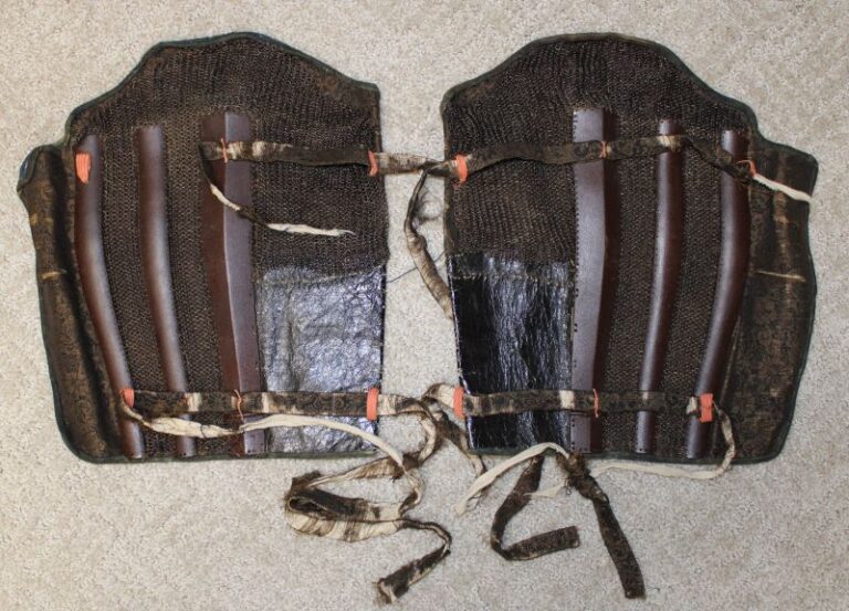 Japanese Edo Period Foot Soldier Samurai Armor With Helmet And Storage ...