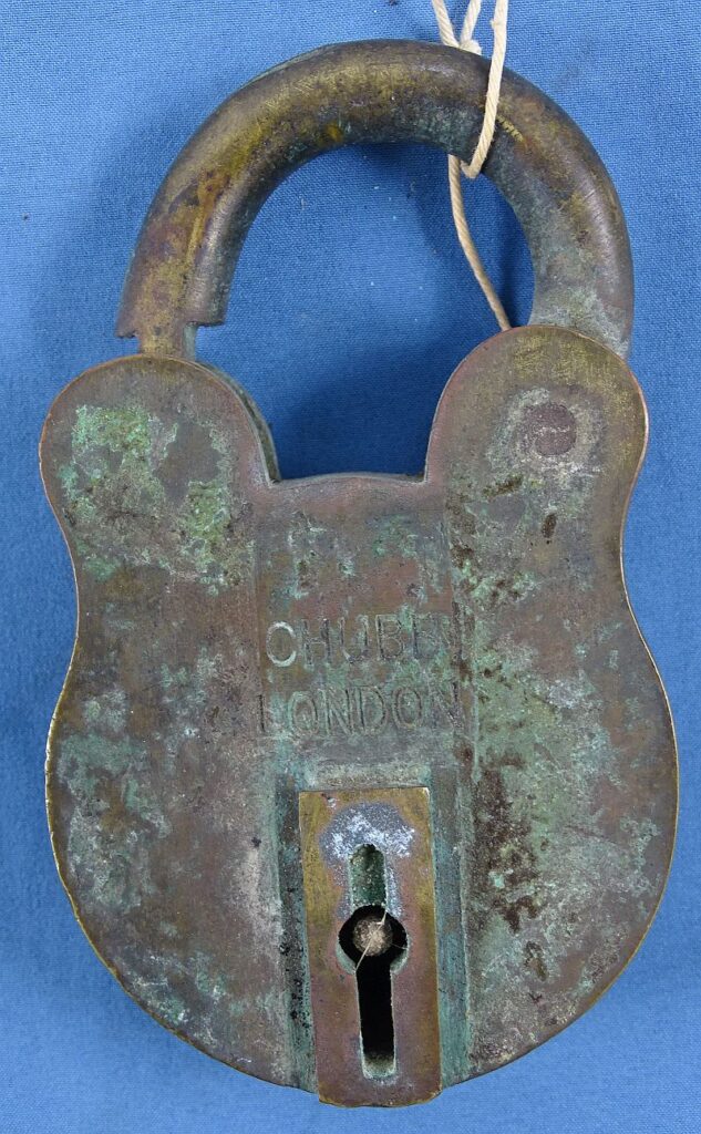 Large WWII British Lock from the Troopship HMS Mauretania – Griffin ...