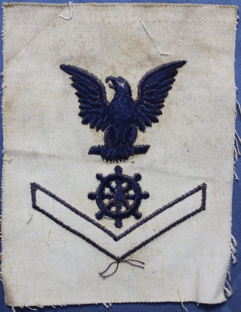 1920’s 3rd Class Quartermaster Rate – Griffin Militaria