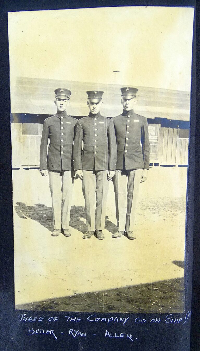 WWI Marine Corps Photograph Album – Griffin Militaria