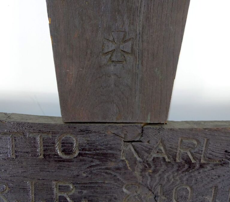 WWI Imperial German Army Wood Grave Marker – Griffin Militaria