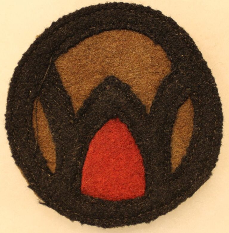 WWI 89th Division Artillery Patch – Griffin Militaria