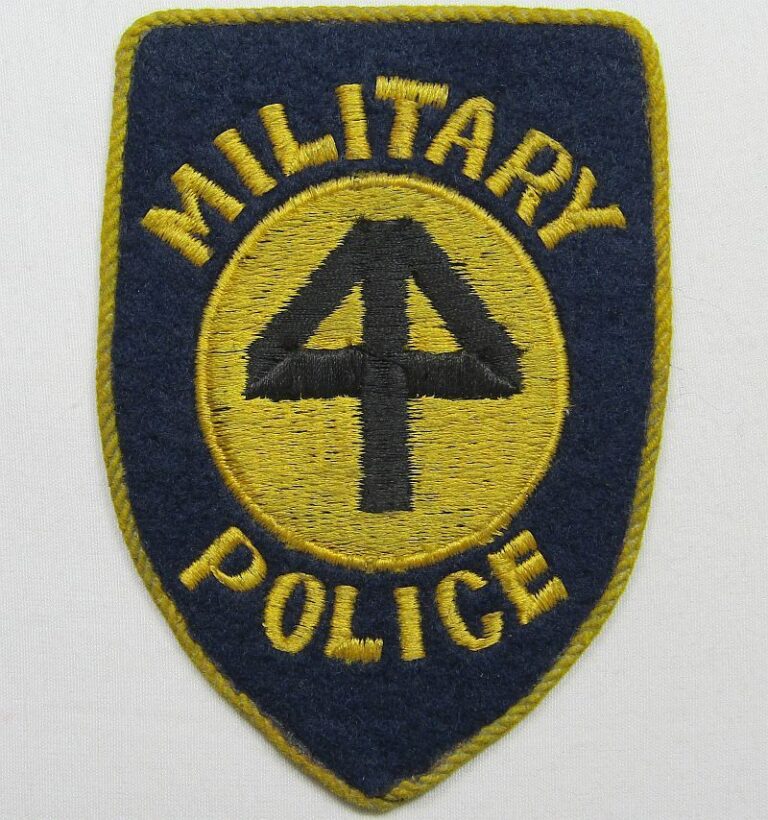 WWII 44th Infantry Division Military Police Patch – Griffin Militaria