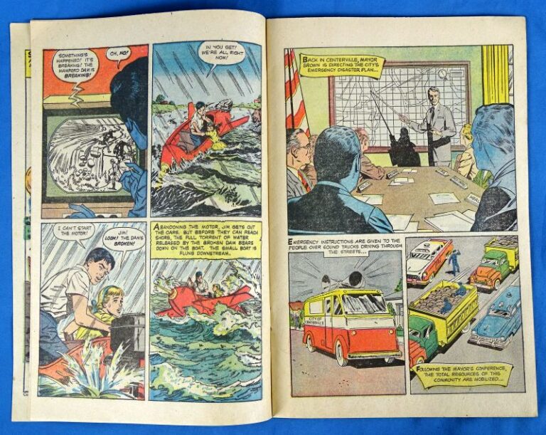 1957 Civil Defense Comic Book “Operation Survival!” – Griffin Militaria