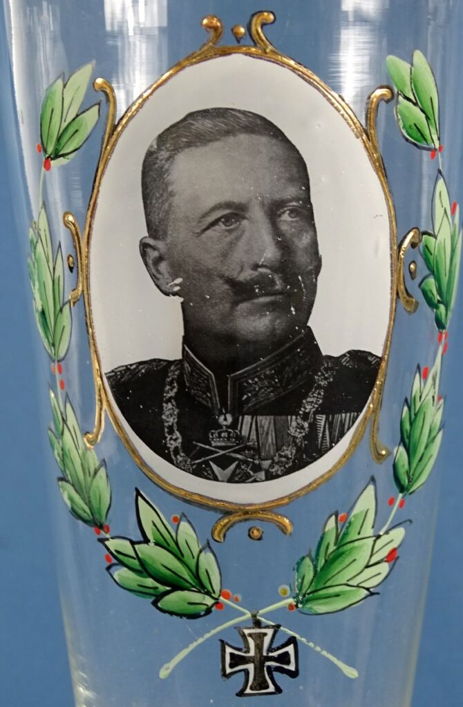 Imperial German Kaiser Wilhelm II Pilsner Beer Glass – Griffin Militaria