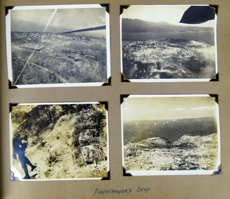 Large WWII Pacific Theater 380th Bomb Group Photo Album with over 70 ...