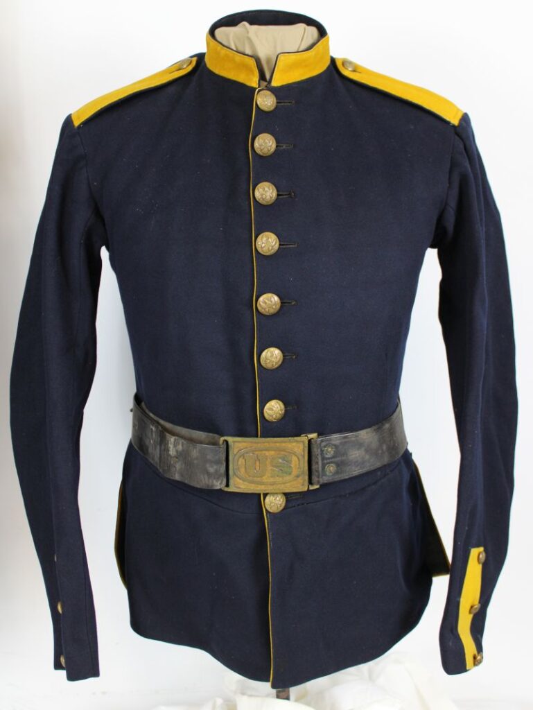 Nice Identified 3rd Cavalry Uniform Group – Griffin Militaria