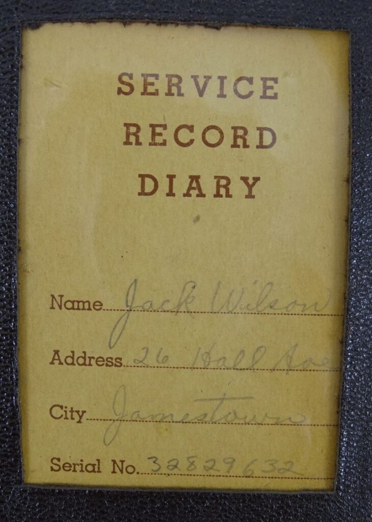 Named WWII U.S. Veteran’s War Service Record Folder – Griffin Militaria