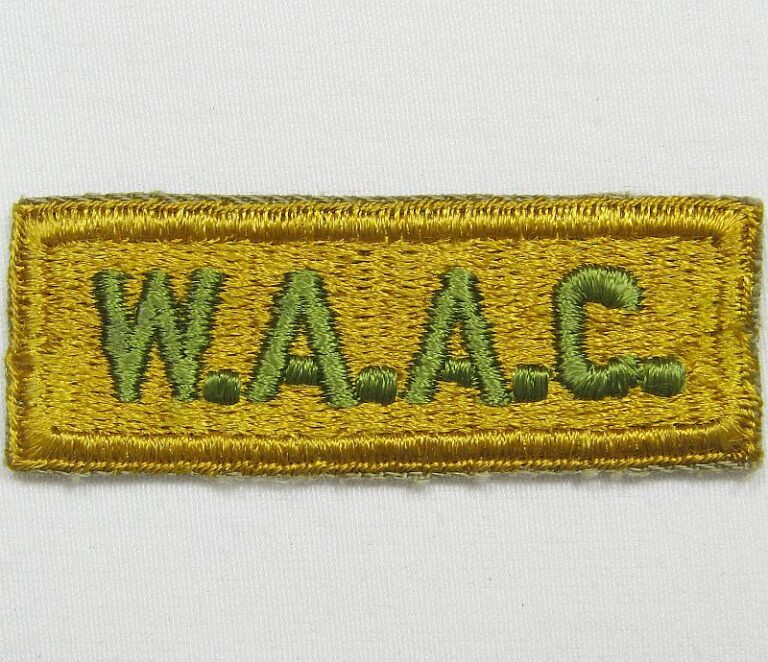 Women’s Army Auxiliary Corps (WAAC) Tab – Griffin Militaria