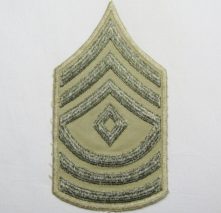 WWII First Sergeant Chevron – Griffin Militaria