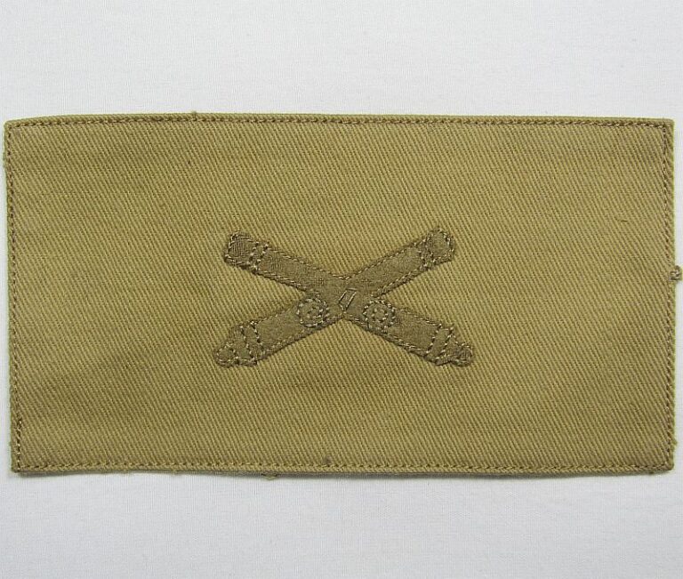 Coast Artillery Gun Commander Chevron – Griffin Militaria