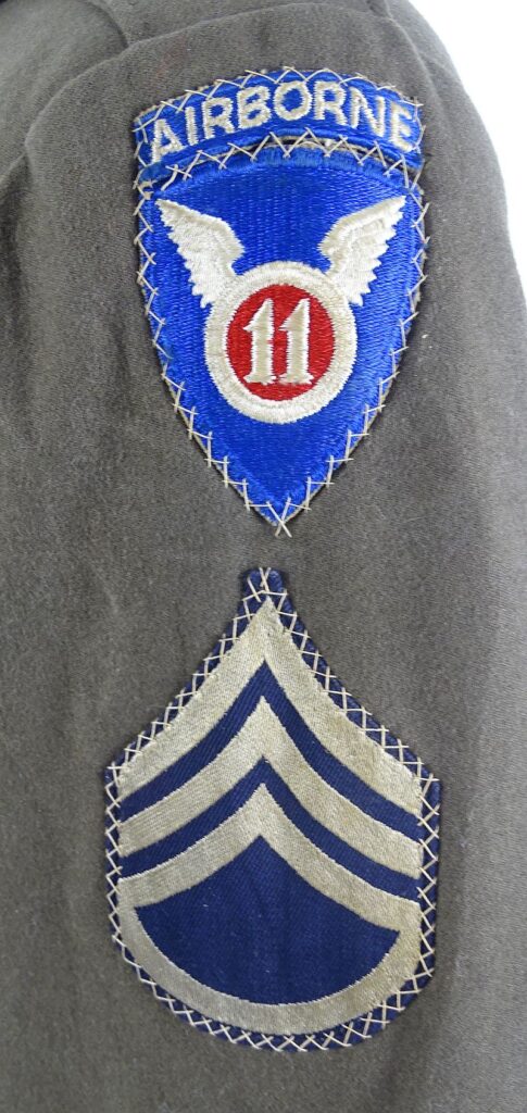 WWII 11th Airborne Division 511th Parachute Infantry Regiment Staff ...