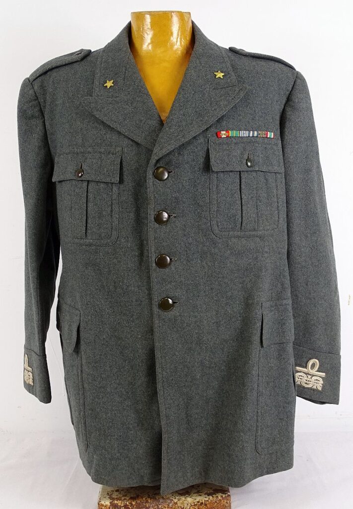 WWII Royal Italian Army Brigadier General Tunic and Matching Overcoat ...