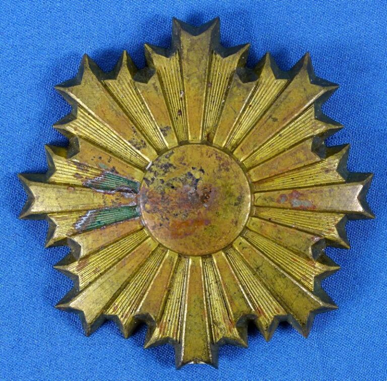 Japanese Meiji Era Line Infantry Shako Insignia – Griffin Militaria