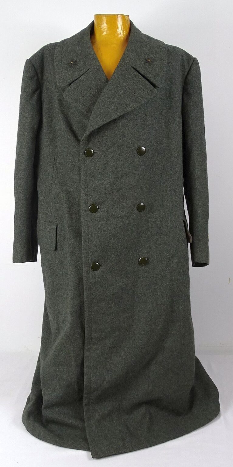 WWII Royal Italian Army Brigadier General Tunic and Matching Overcoat ...