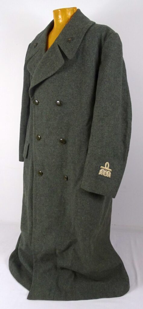 WWII Royal Italian Army Brigadier General Tunic and Matching Overcoat ...